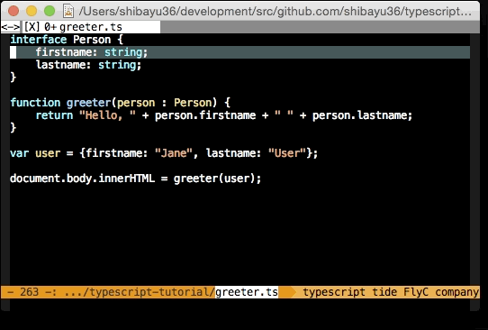 EmacsでTypeScript環境を整える - $shibayu36->blog;