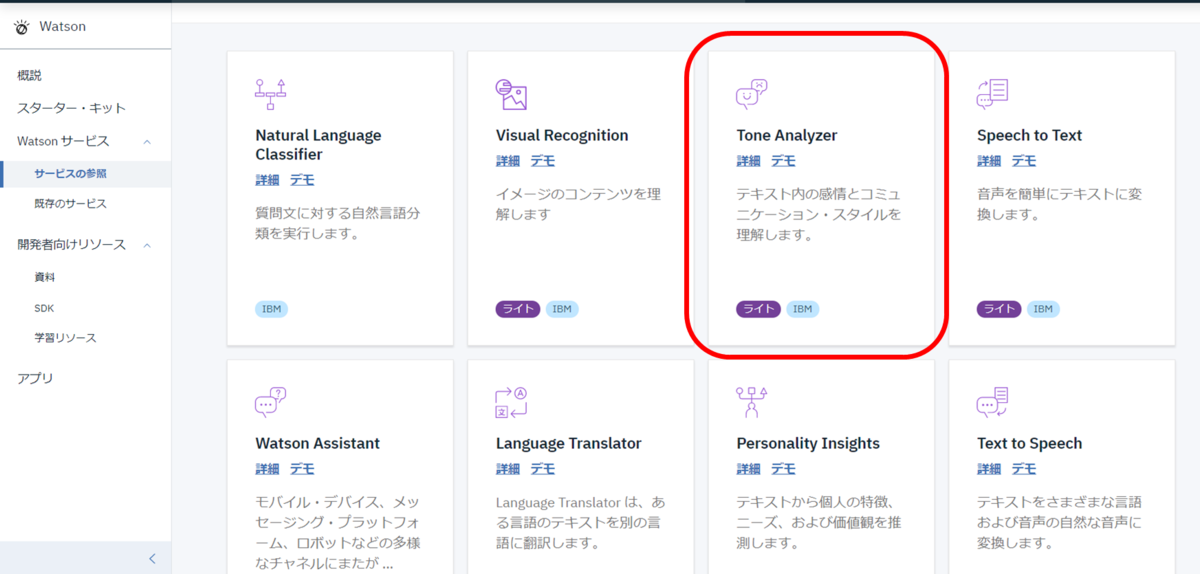 AIが商品を厳選!!WatsonのToneAnalyzerで口コミを評価してみた - ぴよ猫ちゃんの機械学習