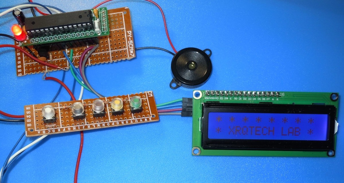 K3NG KeyerにLCDを付ける - XRQ技研業務日誌