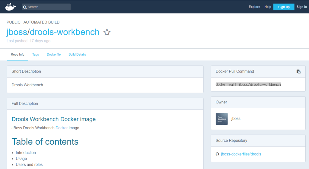DroolsのためにDocker for Windowsを試してみた - いろいろやってみるにっき