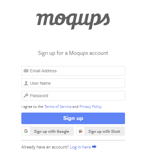 Moqupsを試してみた - いろいろやってみるにっき