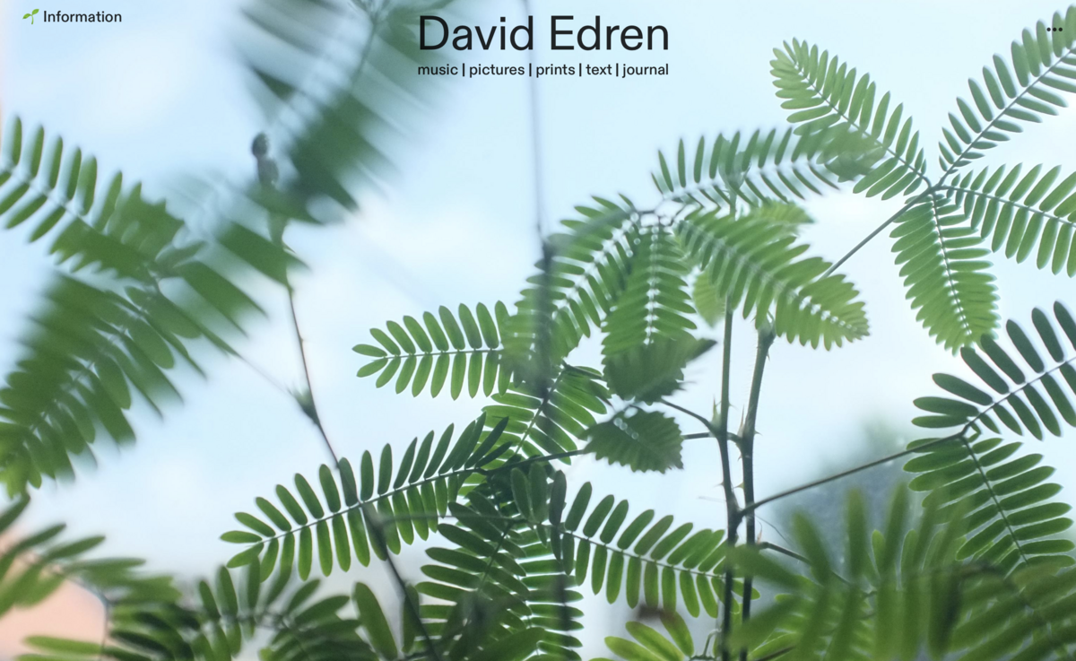 Relativiteit Van de Omgeving / David Edren - 雨上がりの朝の空気のような音楽 - Sound ...