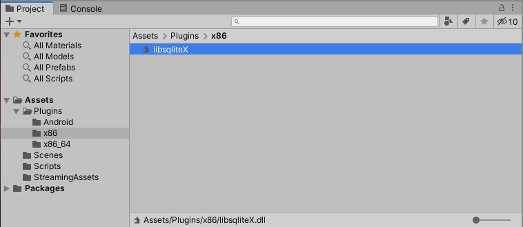 Unity Android/Windows 環境における SQLite の使い方の基本 - sh1’s diary