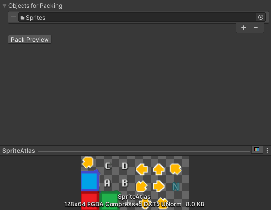 Unity Legacy Sprite Packer と Simple Sprite Packer の更新 Sh1s Diary
