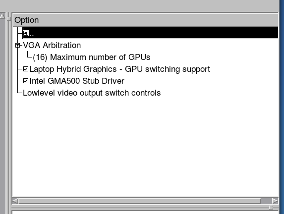 xconfigとgconfigを使ってみました - shimada-kの日記