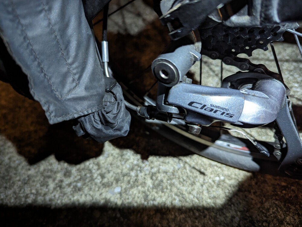 Tern Link N8 2016年モデルのリアディレイラーあるいはブレーキアームとTrolley Rackが干渉する問題に再挑戦した ...