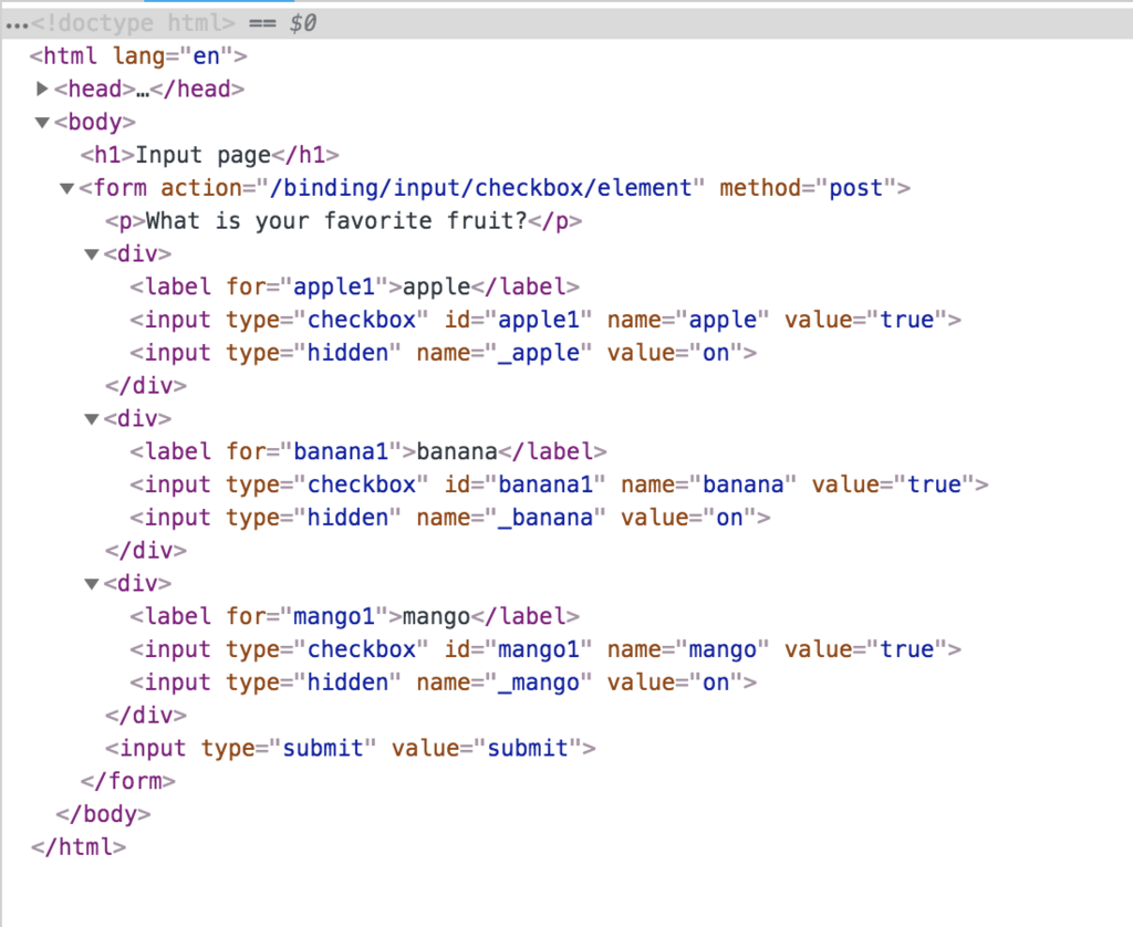 th:field と th:object によるフォームバインディング機能（inputタグ・checkbox編） - カジュアルな技術ノート