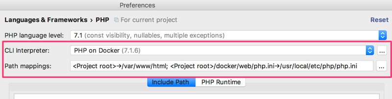 PhpStorm + Docker for Mac（docker-compose）での PHPUnit と Remote Debug の設定 - Shin x Blog
