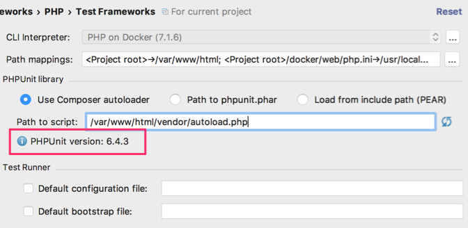 PhpStorm + Docker for Mac（docker-compose）での PHPUnit と Remote Debug の設定 - Shin x Blog