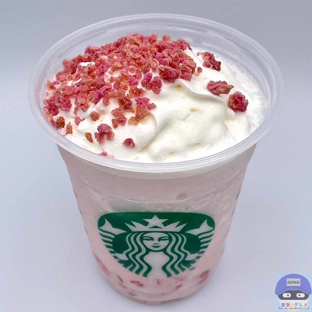 New Cherry Blossom (Sakura) Flavored Frappuccino from Starbucks Coffee ...