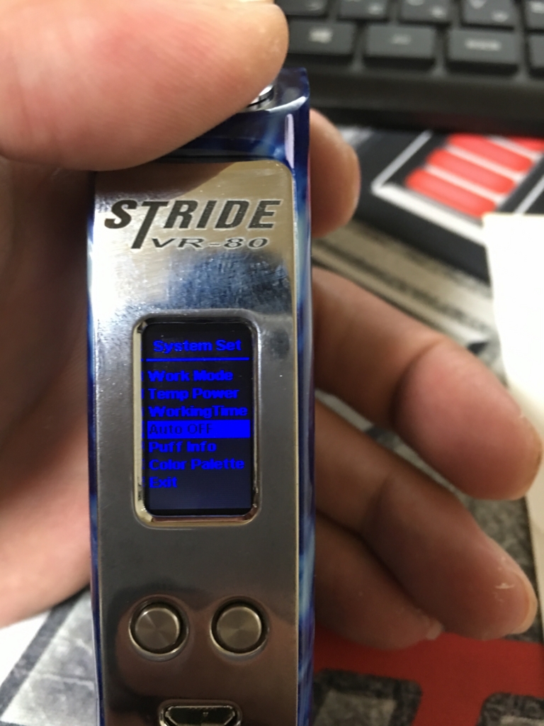 STRIDE VR80 BOX MOD - 九州男児のVAPEブログ