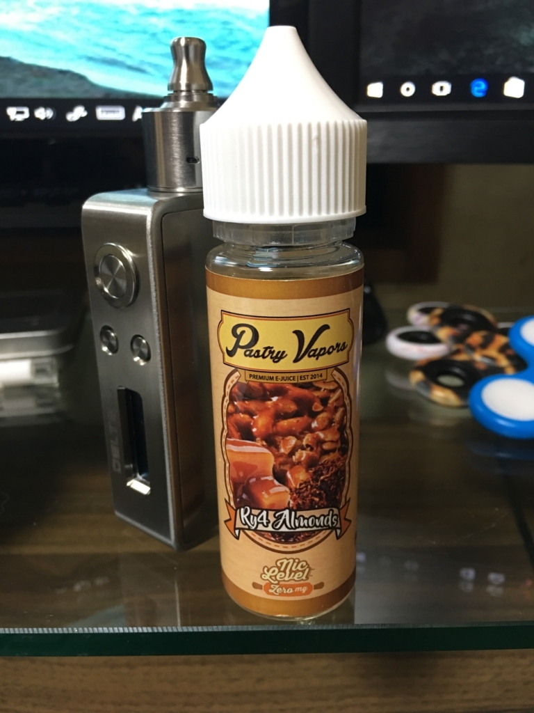 Pastry Vapors Ry4 Almondsレビュー - 九州男児のVAPEブログ