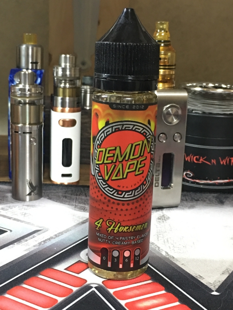 DEMON VAPE 4HORSEMENレビュー - 九州男児のVAPEブログ