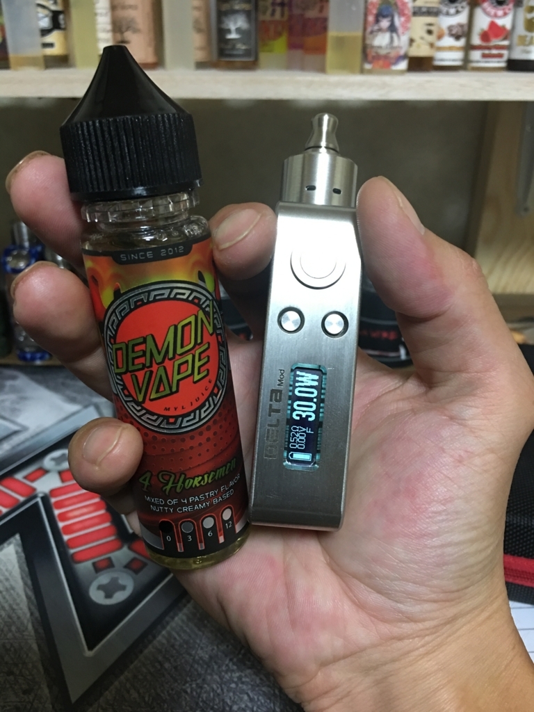 DEMON VAPE 4HORSEMENレビュー - 九州男児のVAPEブログ