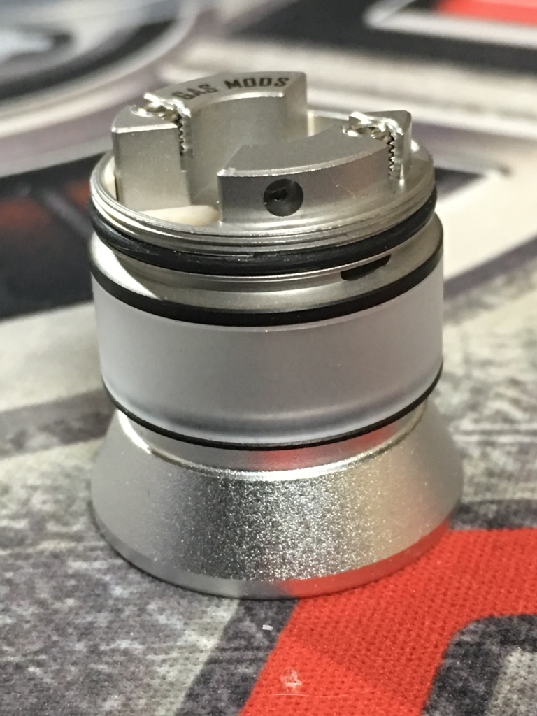 GAS Mods NIXON RDTA V1.5 レビュー - 九州男児のVAPEブログ