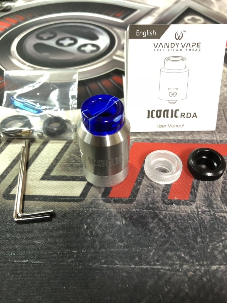 VANDY VAPE ICONIC RDAレビュー - 九州男児のVAPEブログ