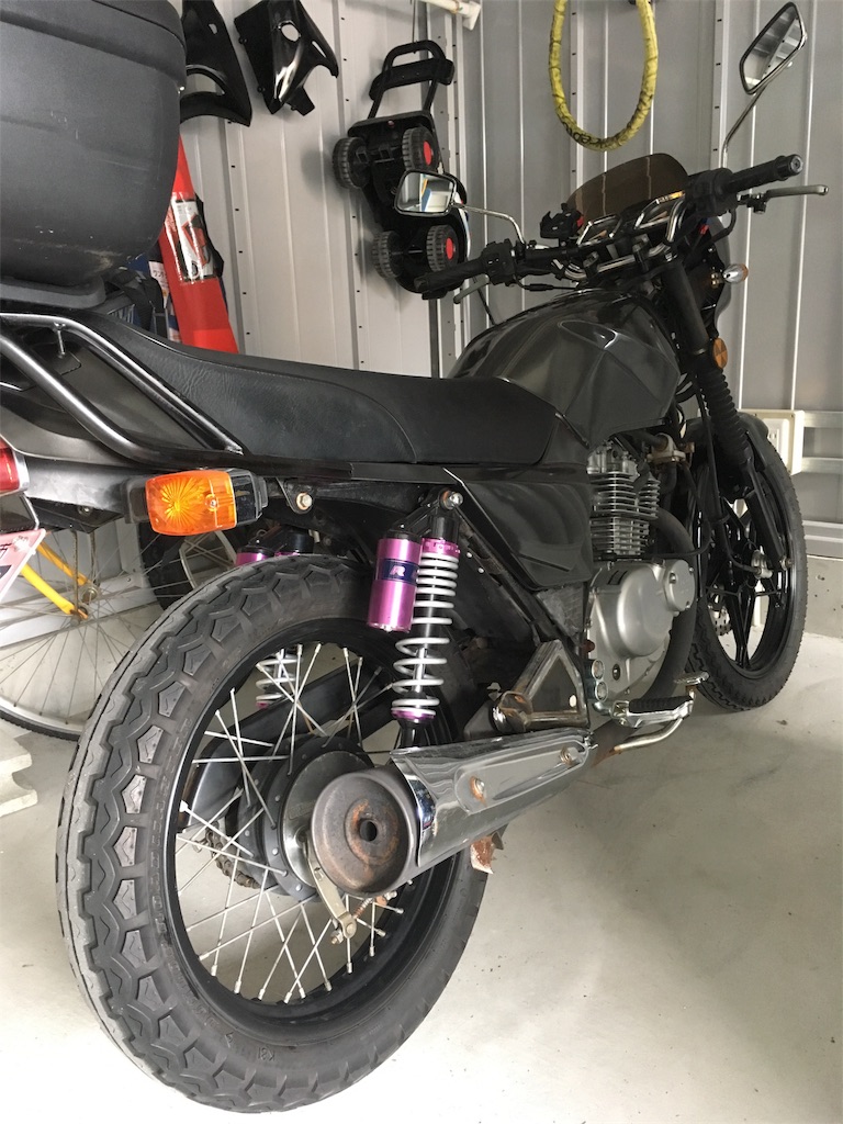 GS125 全塗装完了 - gs125 カスタム 改装？改造？