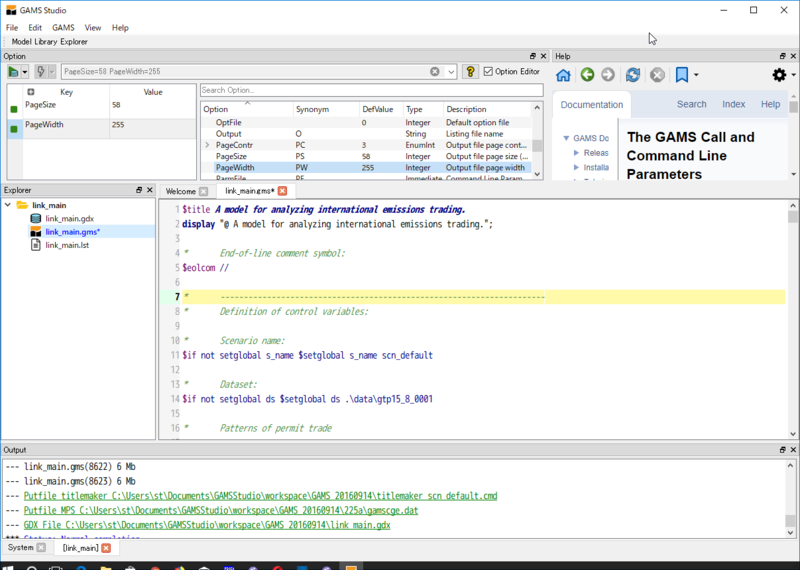 GAMS Studio - 武田史郎のウェブログ