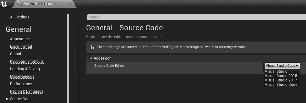 【UE4】VSCodeを使ってみる(小ネタ) - てんちょーの技術日誌