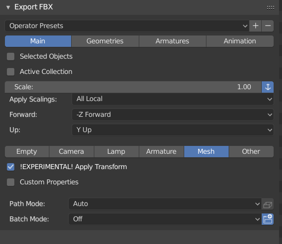 【Unity】BlenderからUnityにFBXを持ってくるときに気をつけること - てんちょーの技術日誌