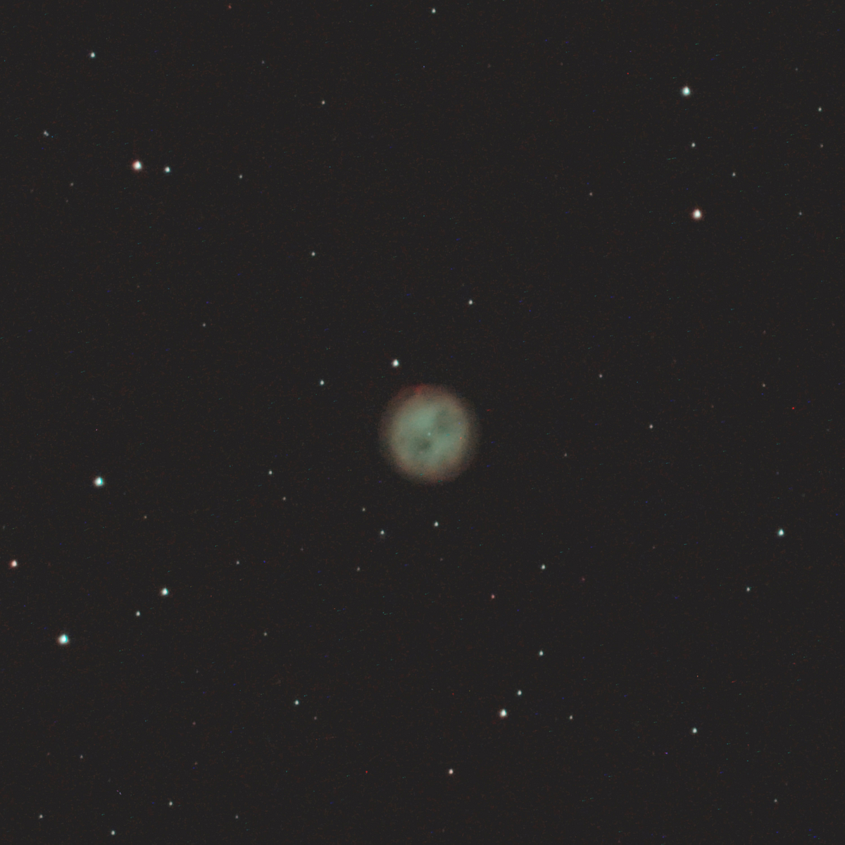 ふくろう星雲 M97（フィルター L-eNhance L-eXtreme LPR-N） - ぐうたら星撮り記