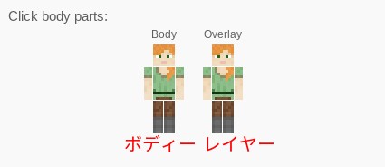 【Minecraft Skin Merger】マイクラスキンを組合せる方法！ - Sのスキン＆マイクラブログ