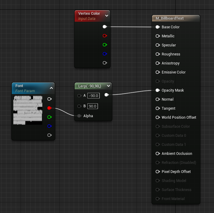 【UE5】TextRenderComponentでビルボード的な見た目を作る - トンコツ開発ブログ
