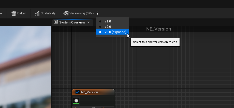 【UE5】Niagara Emitter のバージョン管理機能を活用する - トンコツ開発ブログ