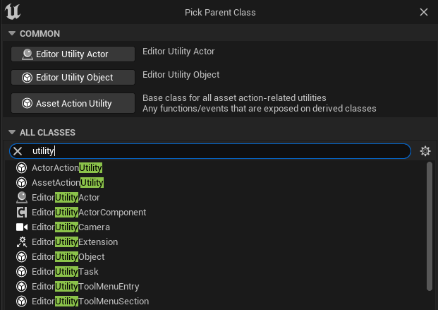 【UE5】EditorUtilityBlueprint系クラスについて - トンコツ開発ブログ