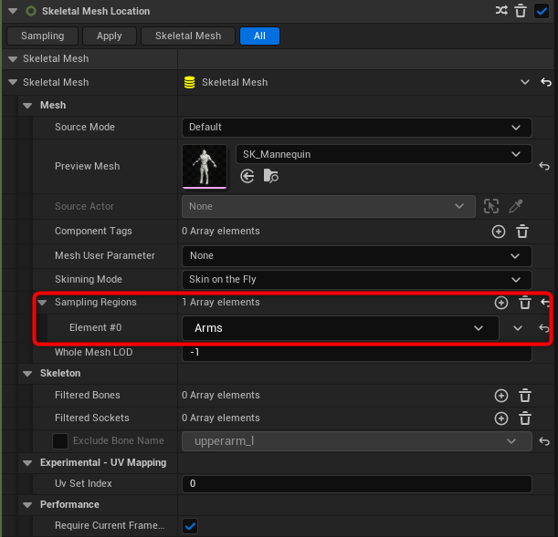 【UE5】Skeletal Mesh Location の生成位置を制限する - トンコツ開発ブログ