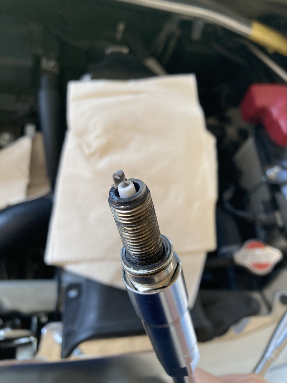 アルトワークス プラグ交換・エアフィルタ清掃 - shupop@hateblo