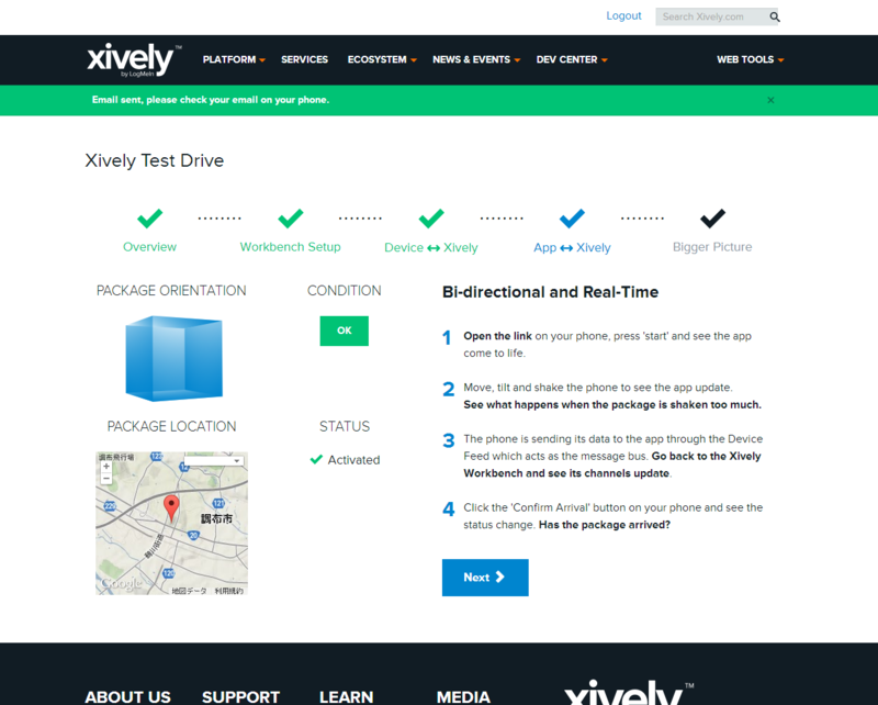 Xivelyが凄すぎて開発するのが辛い（サンプルアプリ紹介） - Bye Bye Moore