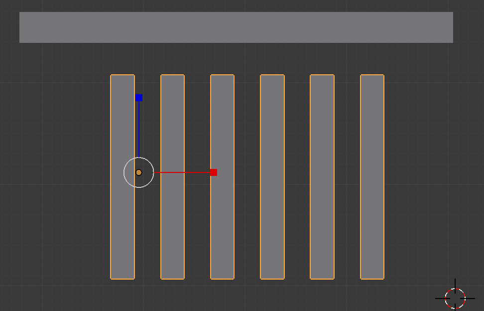 Blenderで等間隔なオブジェクト配置 - Bye Bye Moore