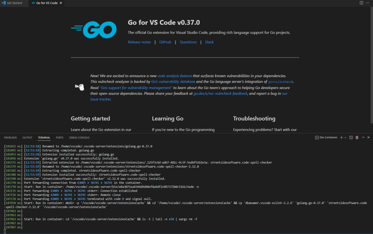 VSCode devcontainerを使い、DockerコンテナをVSCodeで扱う - Bye Bye Moore