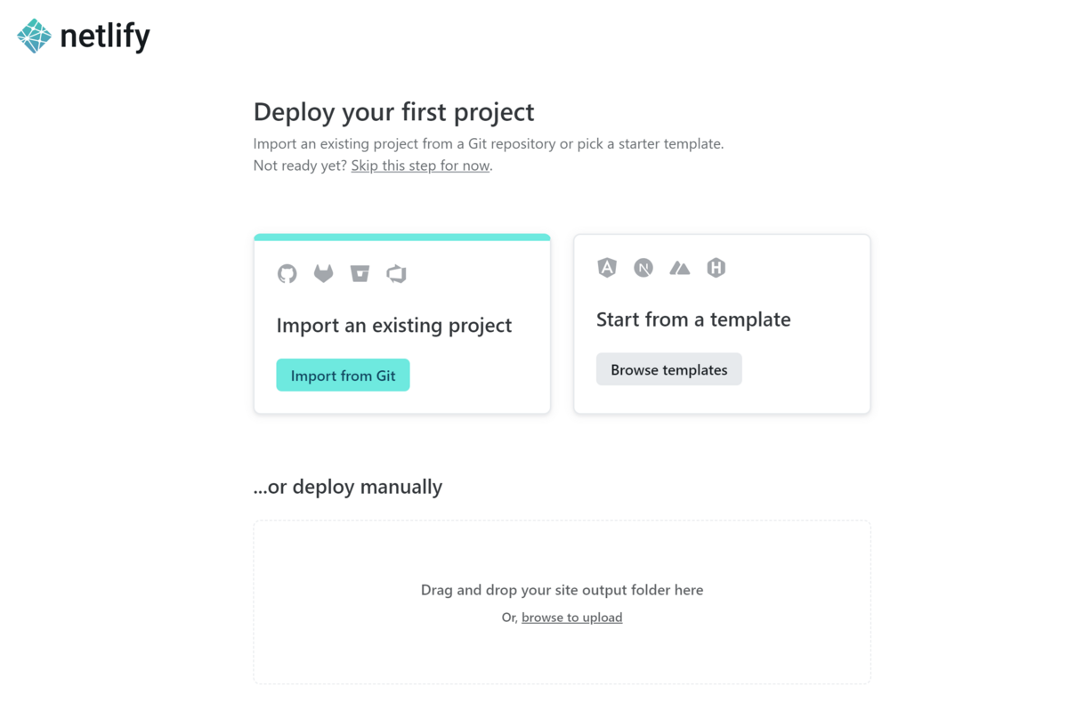 NetlifyとGitlabを連携して静的サイトをアップロードする - Bye Bye Moore