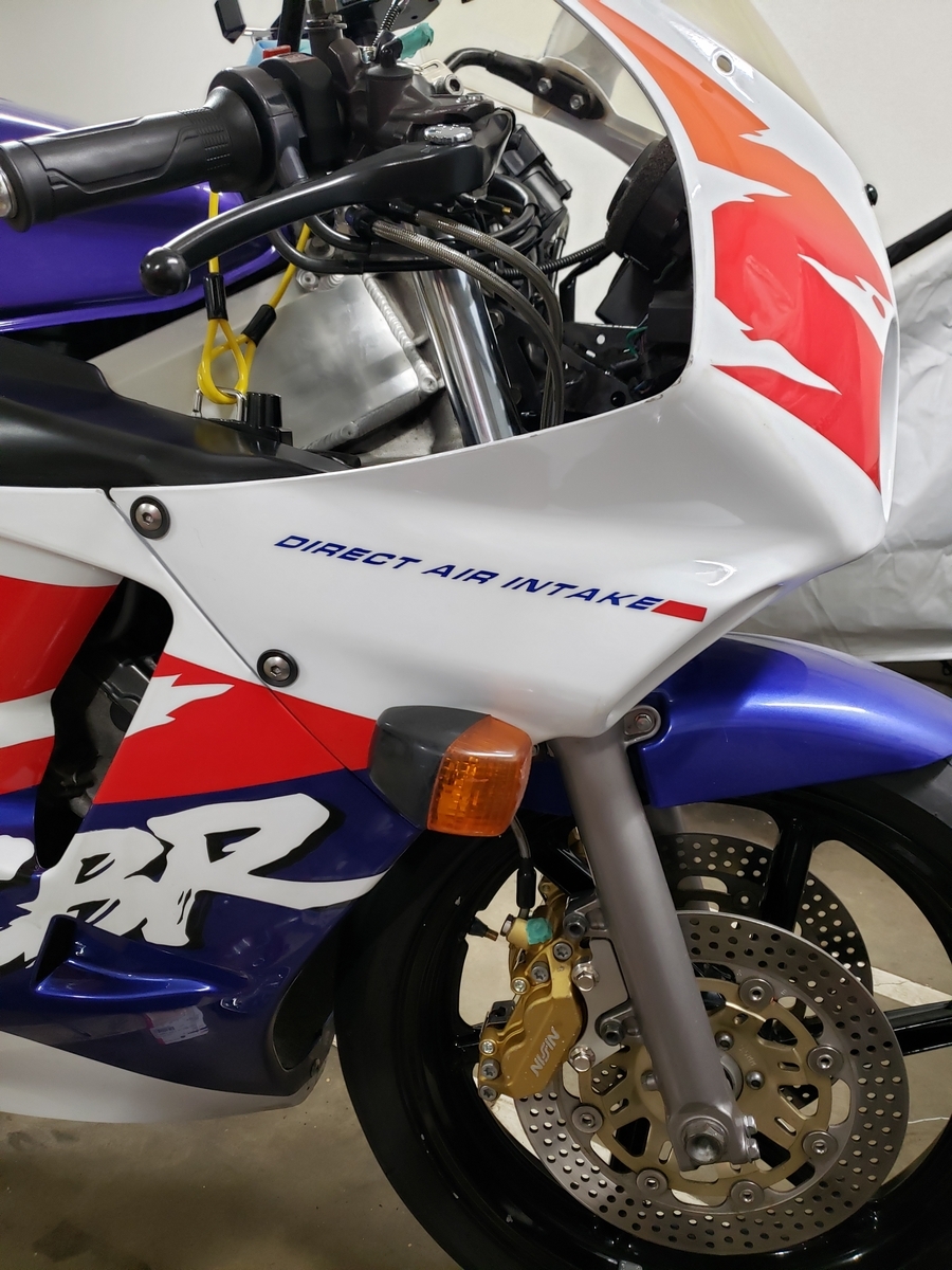 CBR250RR(MC22)のラジアルマスター化とブレーキキャリパーの交換 - どんぶらアニマル さんぽ道