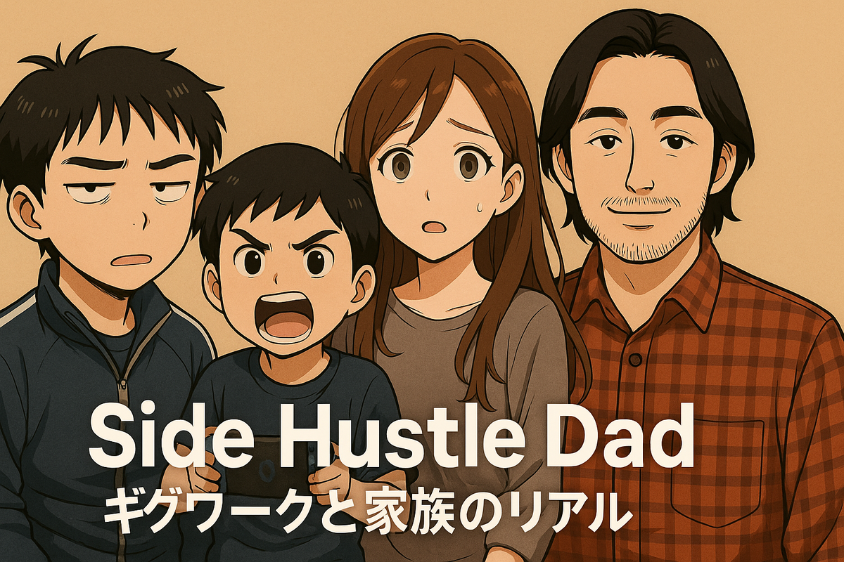 カオスな家族のおかしな日常 - 路上と書斎｜Side Hustle Dad TOKYO