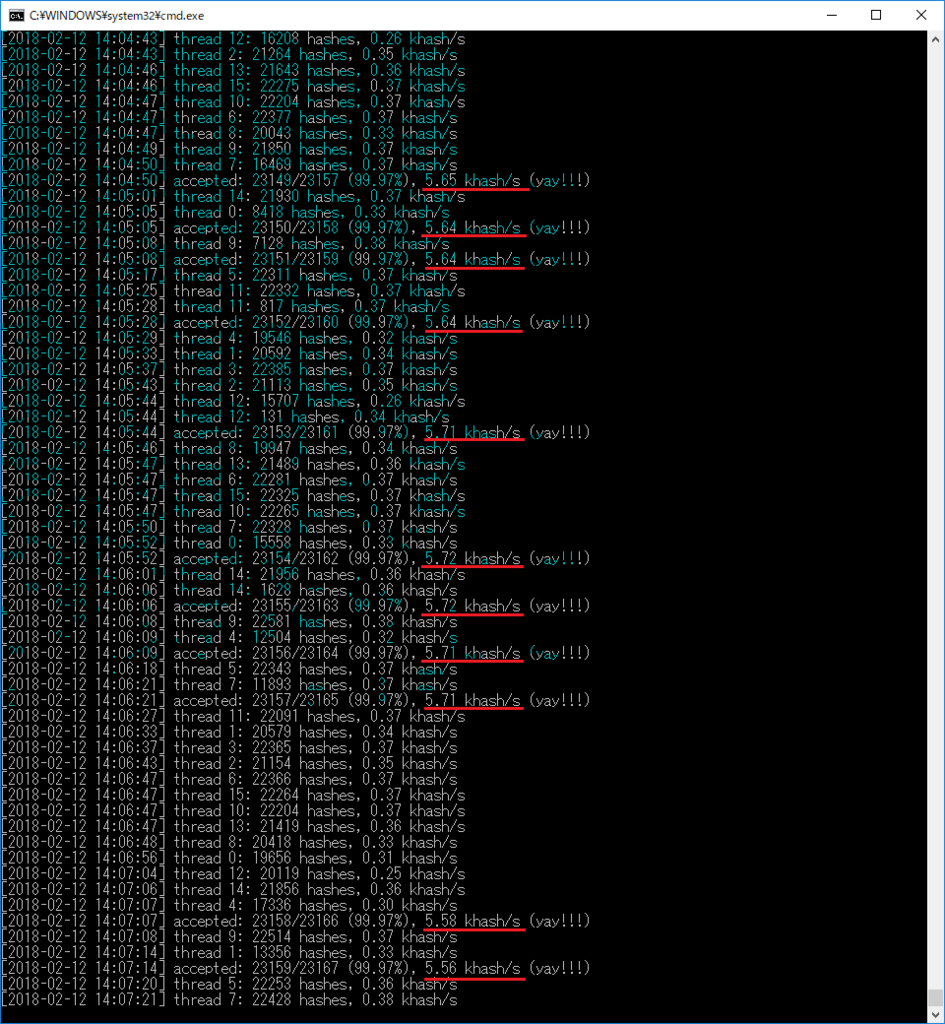 BitZenyマイニングをCPUMinerのCPUアフィニティオプションで効率が上がる理屈が分からなかったので実践してみた - とある弱小マイナーのものつくりブログ
