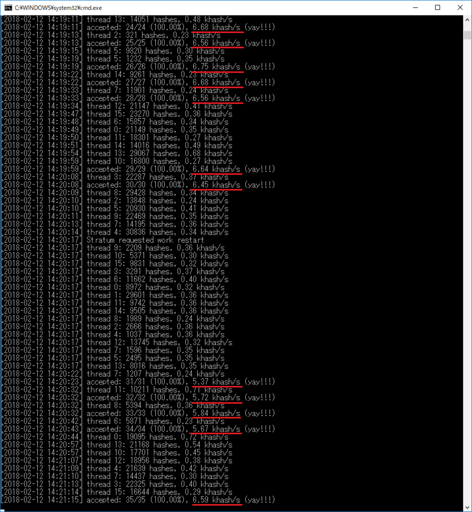 BitZenyマイニングをCPUMinerのCPUアフィニティオプションで効率が上がる理屈が分からなかったので実践してみた - とある弱小マイナーのものつくりブログ
