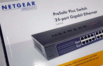 NETGEAR ProSafe Plus Switch - ネットワーク管理者の憂鬱な日常