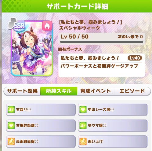 【ウマ娘】SSRサポートカード《[私たちと夢、掴みましょう！]スペシャルウィーク》 - 戦略ゲーム大好きな人のブログです。