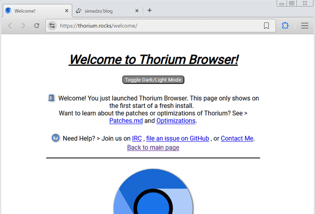 さよならCent Browser こんにちはThorium - simadzu’blog