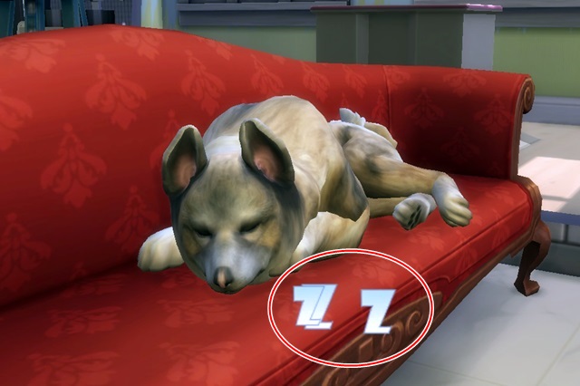 睡眠時のzzzを消すMOD - SIMな日々 MOD紹介