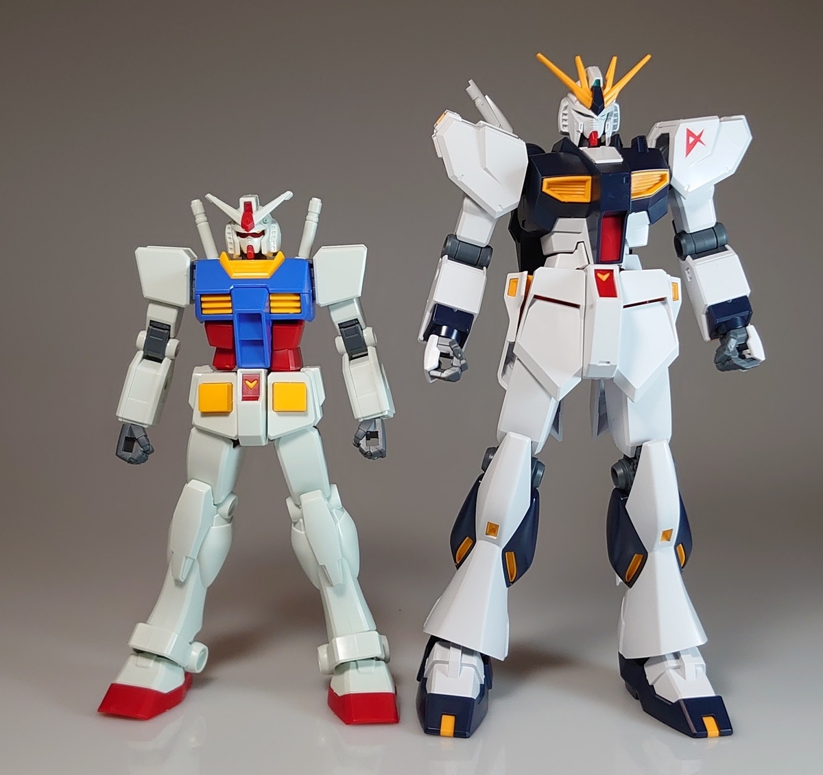 ENTRY GRADE νガンダム レビュー - レイドバックモデリング