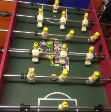The Simpsons Foosball Table - シンプソンズ・ファンクラブ・ブログ
