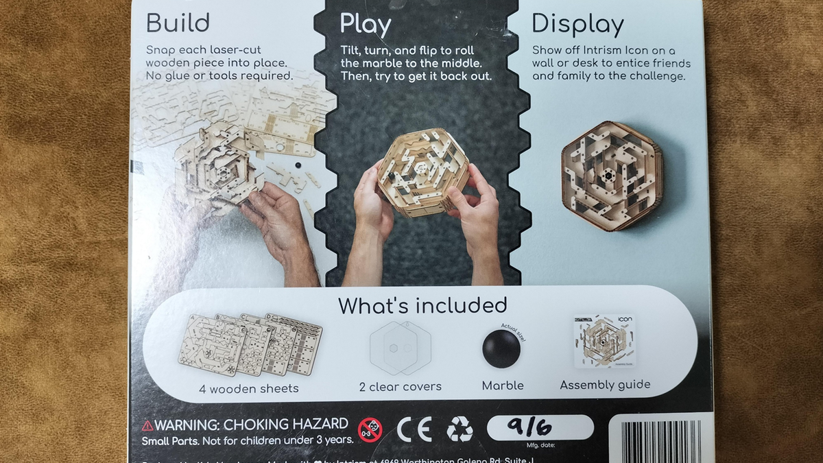 【PR】組み立て式の迷路パズル『Intrism Icon』の感想 - 雲上ブログ〜謎ときどきボドゲ〜