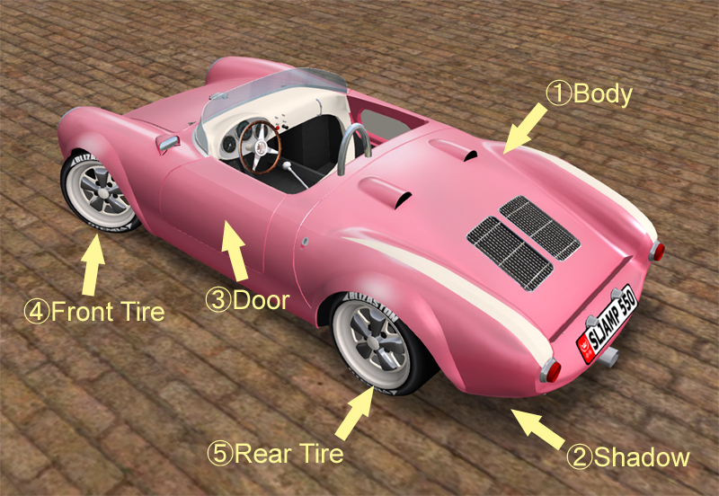 操作マニュアル -550R- - SecondLife Japan Motorsports Project