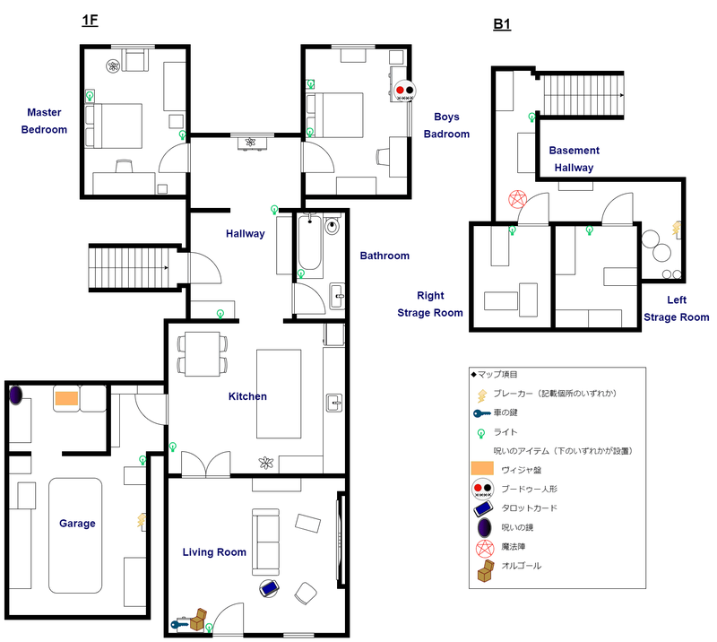 Phasmophobia MAP攻略（Willow Street） - smart_thomas Blog