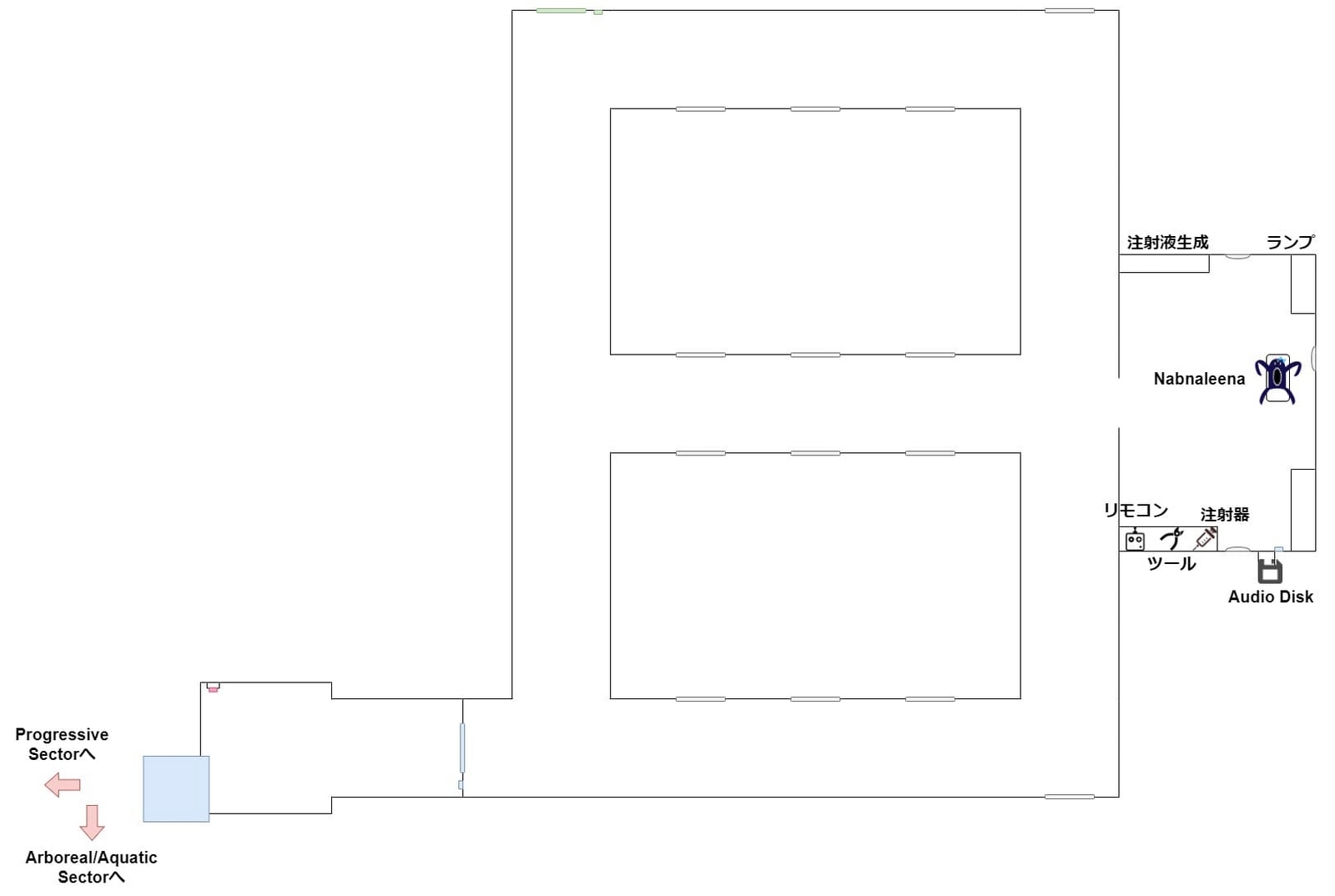 Garten of BanbanⅢ 前半 MAP攻略 - smart_thomas Blog