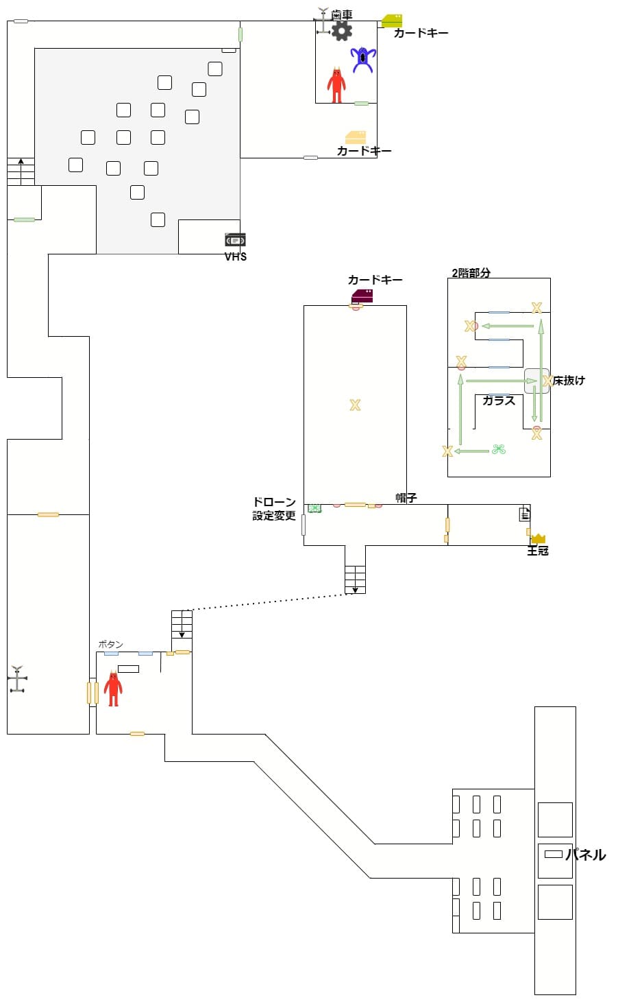 Garten of BanbanⅣ MAP攻略 - smart_thomas Blog